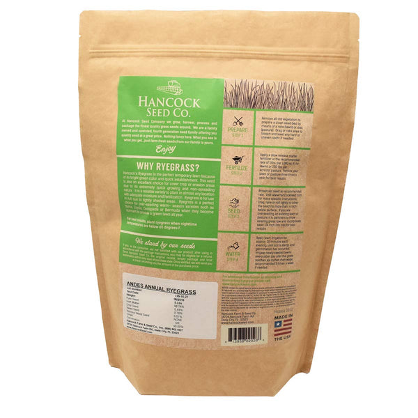 Hancock's Ryegrass Seed – hancockseed.com