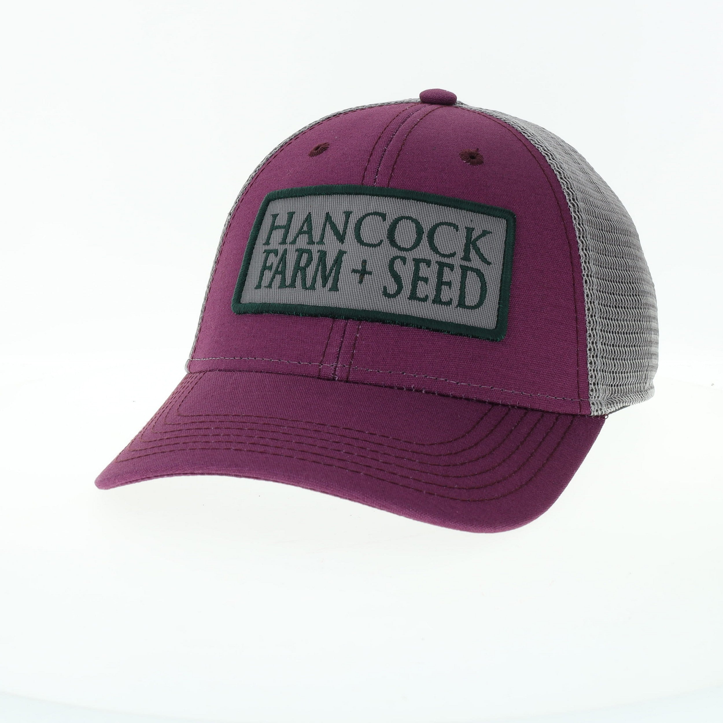 Hancock Farm + Seed "Purple Top" Truckers Hat – hancockseed.com