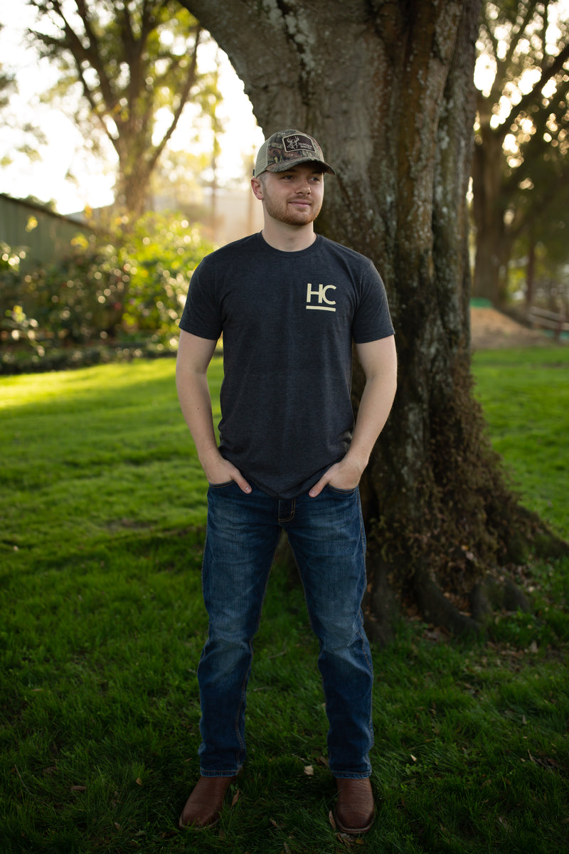 Hancock Cattle Iron Grey Short Sleeve T-Shirt – Hancock Seed