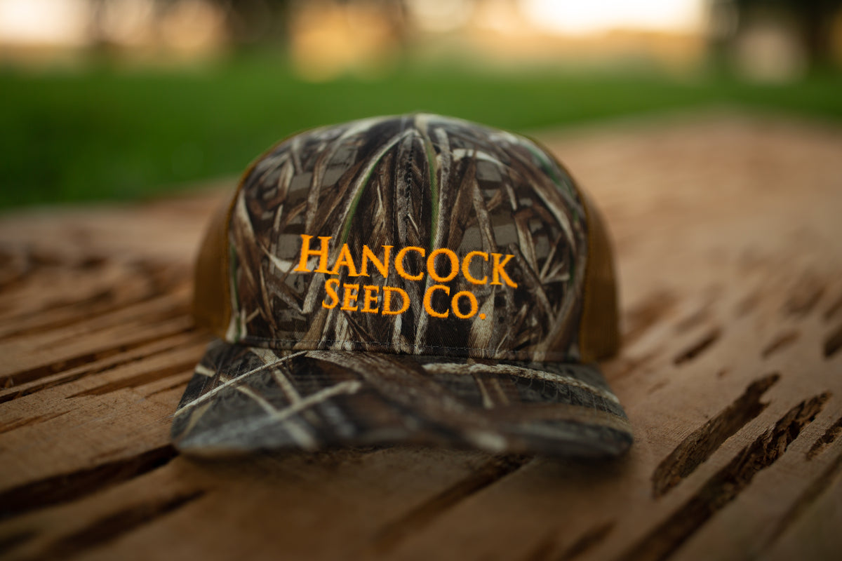 Hancock Original Duck Camo Hat – Hancock Seed