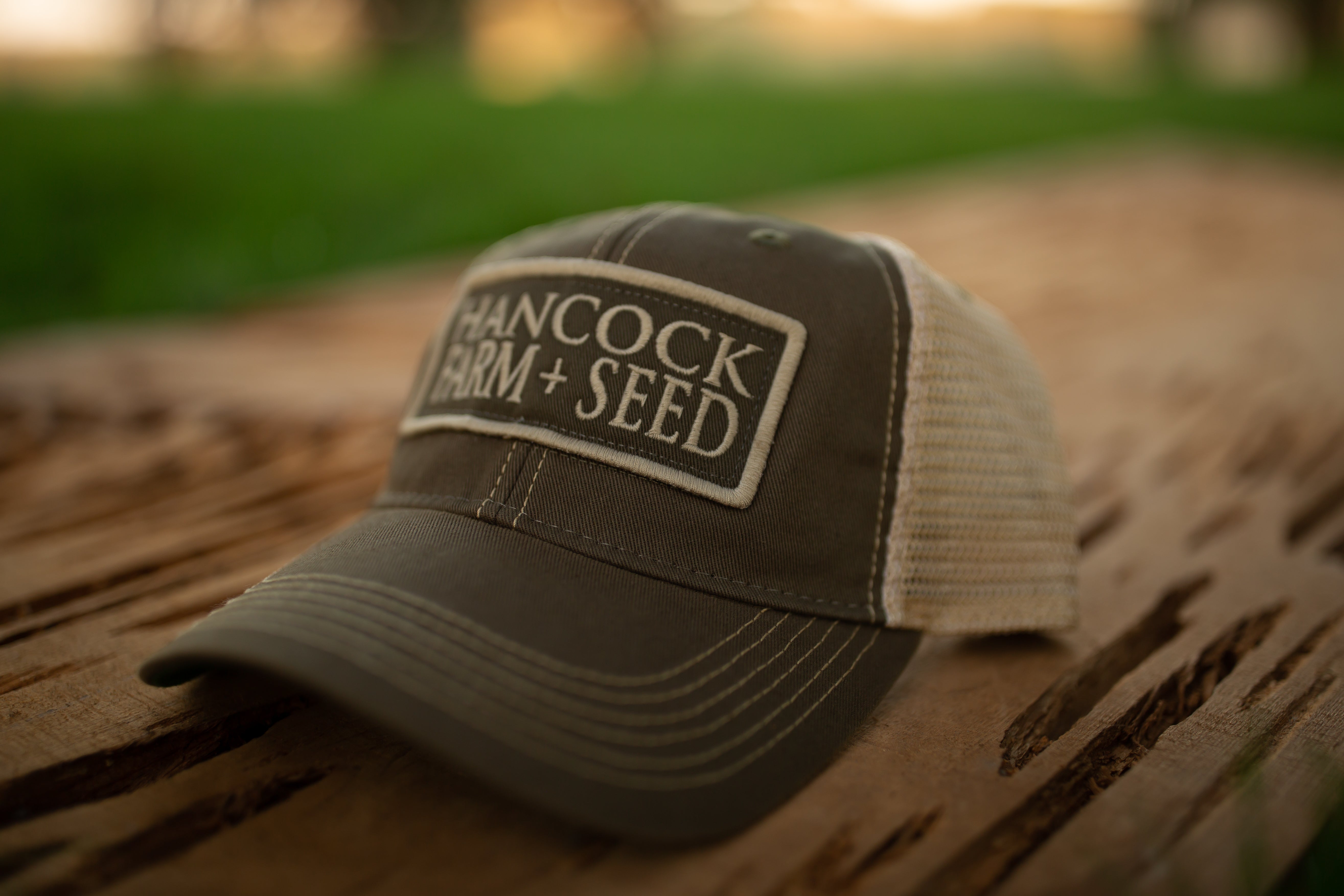 Hancock Farm + Seed Moss Green Trucker Hat – hancockseed.com