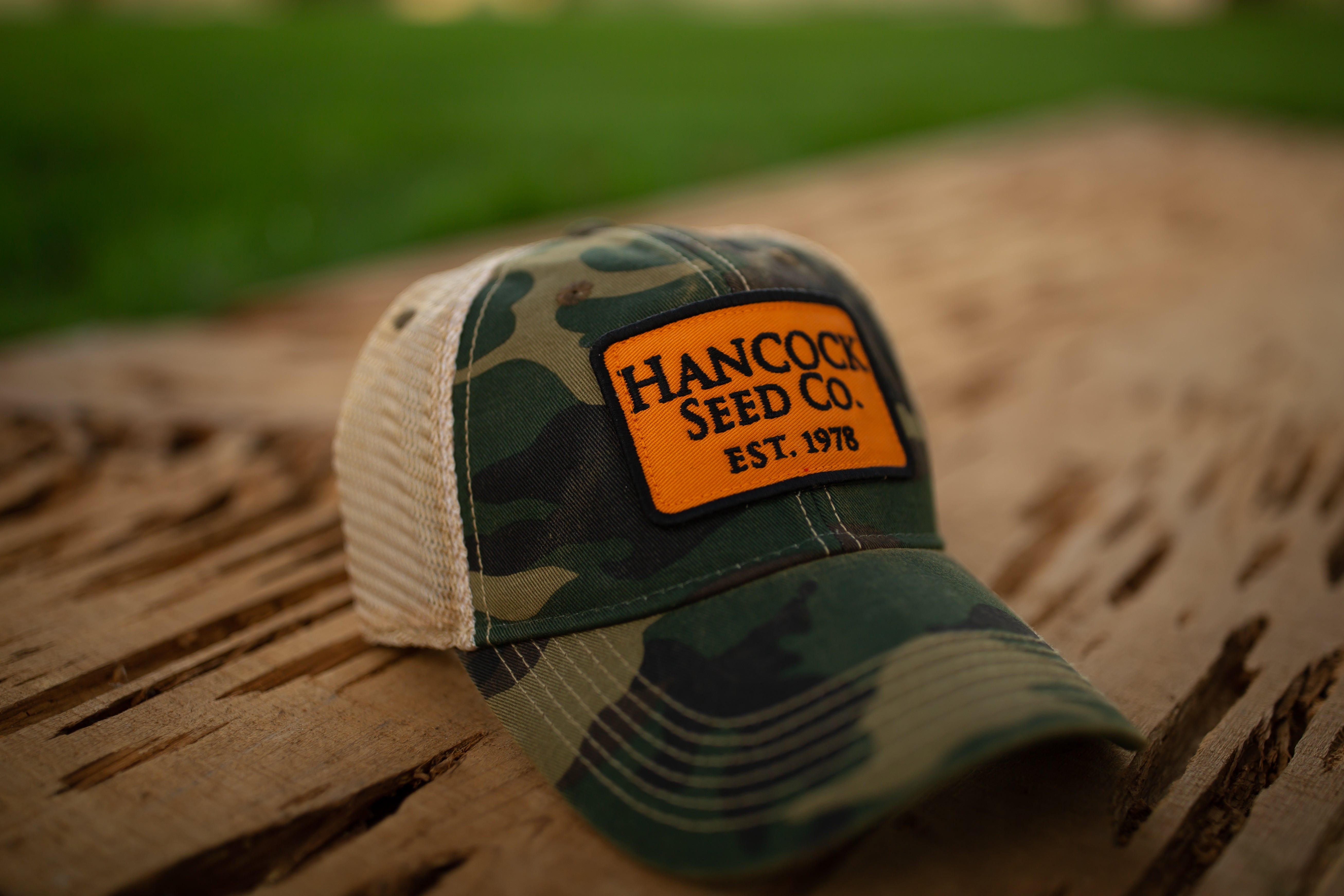 Hancock Roots Camo Hat – hancockseed.com